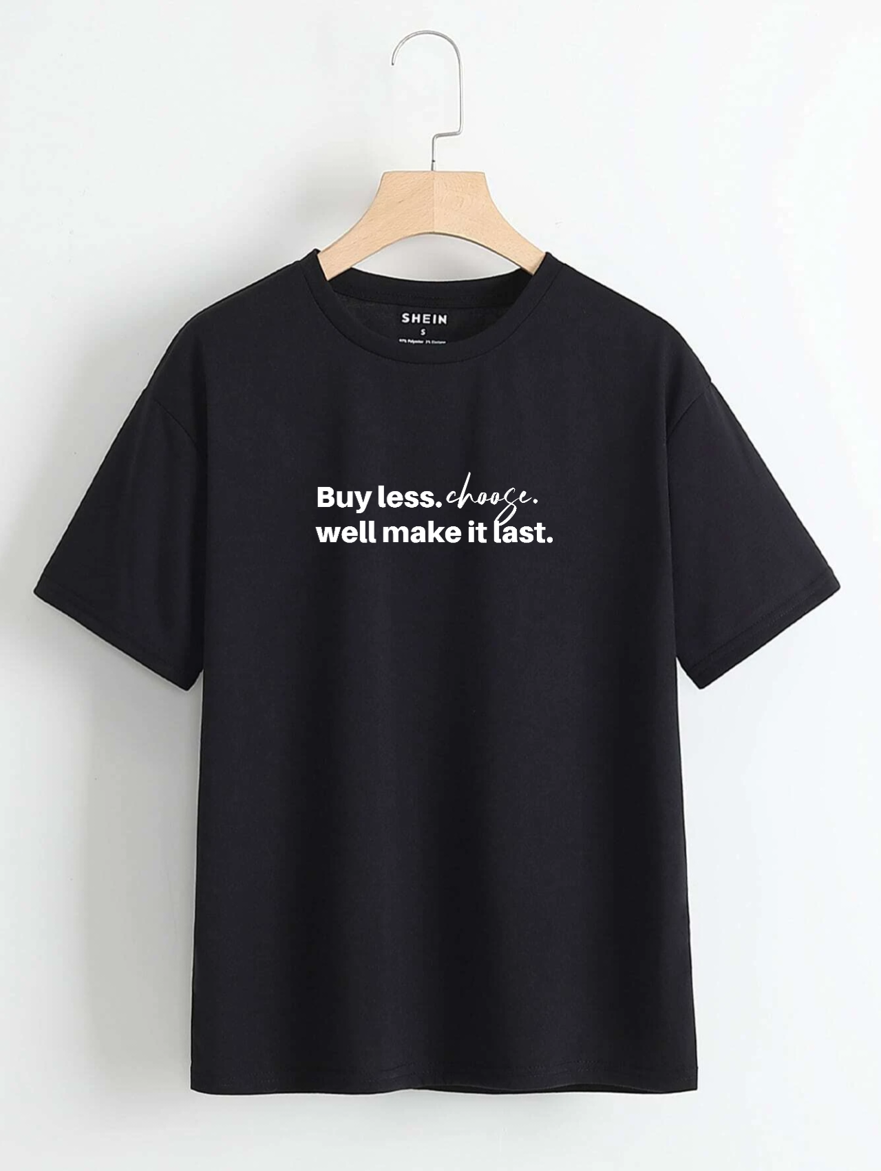 Buy less T-shirt – T-shirt.pk